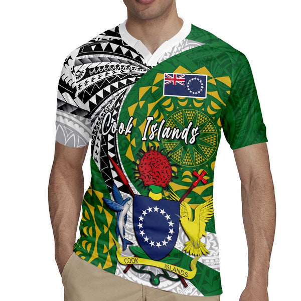 Cook Islands Independence Day Rugby Jersey National Flag and Emblem ...