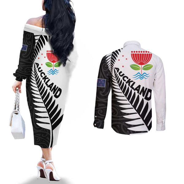 New Zealand Auckland Couples Matching Off The Shoulder Long Sleeve ...
