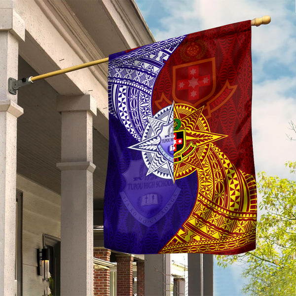 Kolisi Tonga Atele and Tupou College Toloa Garden Flag Ngatu and ...