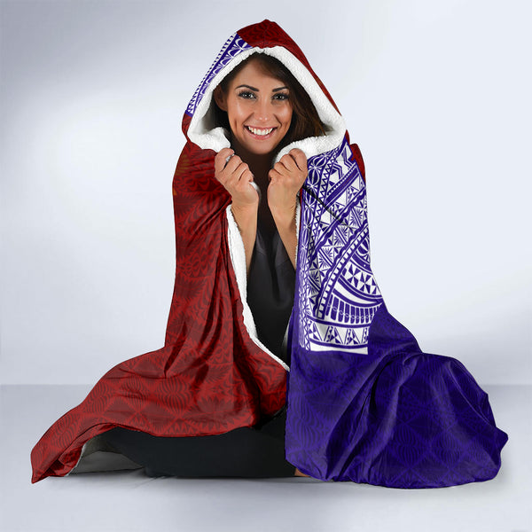 Kolisi Tonga Atele and Tupou College Toloa Hooded Blanket Ngatu and ...