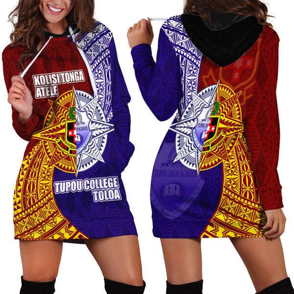 Kolisi Tonga Atele and Tupou College Toloa Hoodie Dress Ngatu and ...