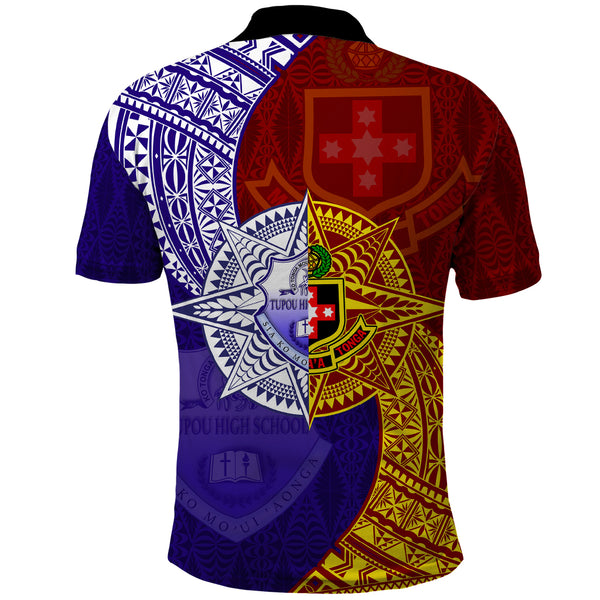Kolisi Tonga Atele and Tupou College Toloa Polo Shirt Ngatu and ...