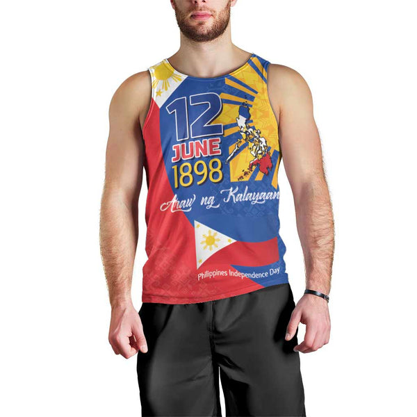Philippines Independence Day Men Tank Top Araw ng Kalayaan Polynesian ...