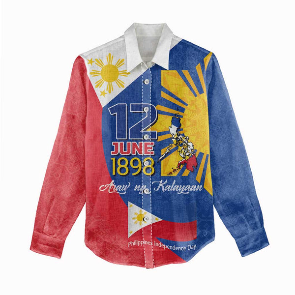 Philippines Independence Day Women Casual Shirt Araw ng Kalayaan ...