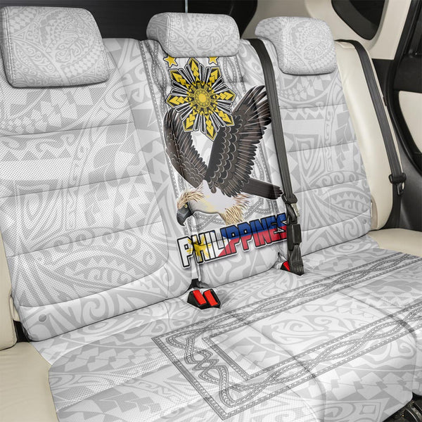 Philippines Eagle Week Back Car Seat Cover Polynesian Pattern Barong ...