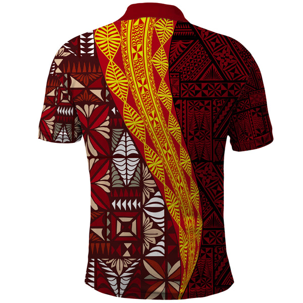 Tonga Feletoa Kupesi Fakatonga Polo Shirt LT03