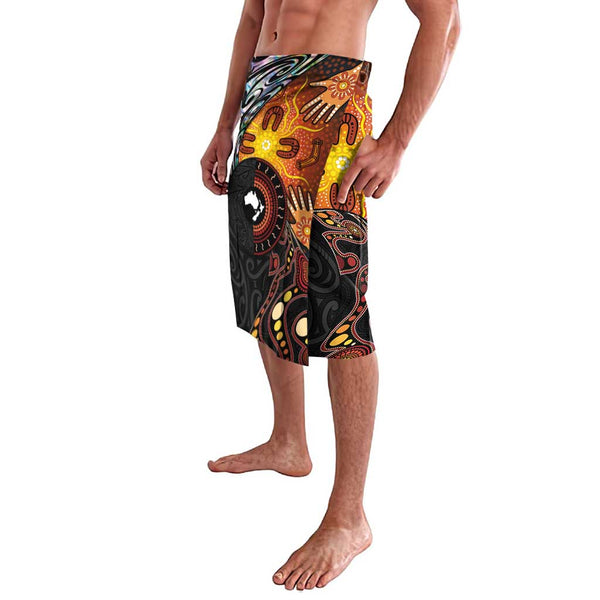 New Zealand and Australia Together Lavalava Maori Tattoo Paua Shell mix ...
