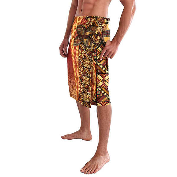 Samoan Pacific Tribal Flower Geometric Art Tattoos Lavalava Siapo ...