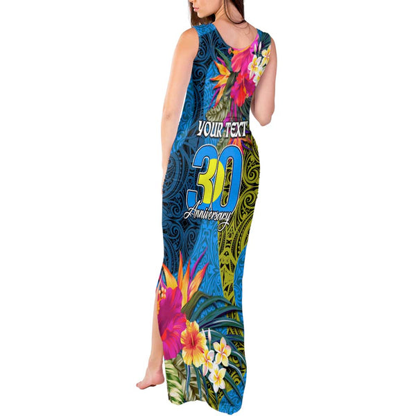 Personalised Palau Independence Day Tank Maxi Dress 1st October 30th ...