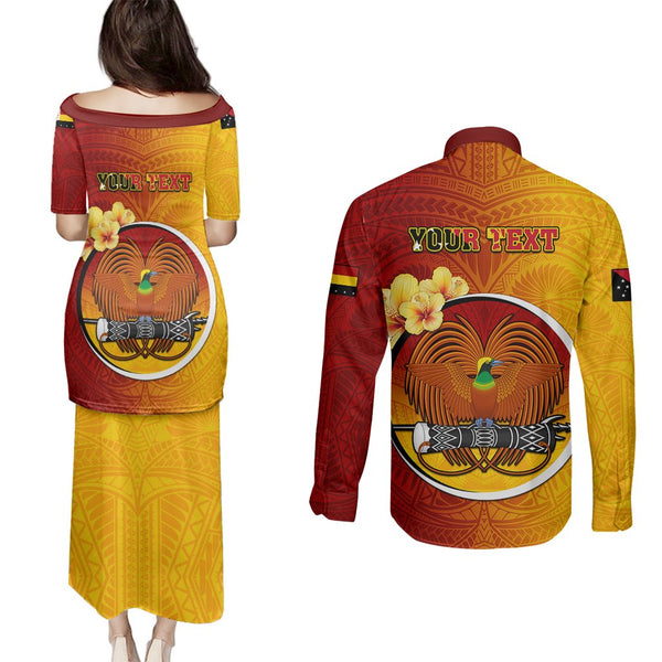 Personalized Papua New Guinea Madang Province Couples Matching Puletasi ...