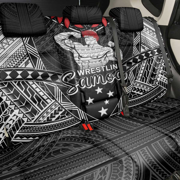 Samoa Wrestling Back Car Seat Cover Samoan Wrestler Ulafala Style LT05