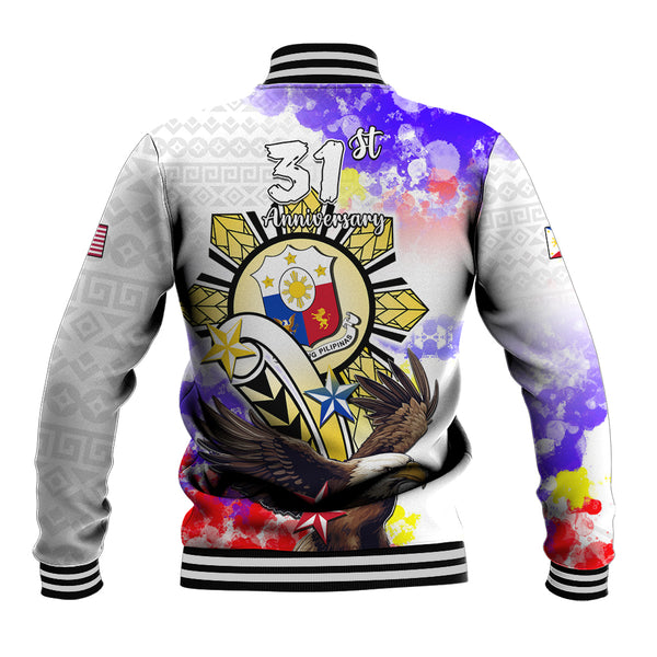 Filipino American History Month Baseball Jacket The Eight-Rayed Sun ...