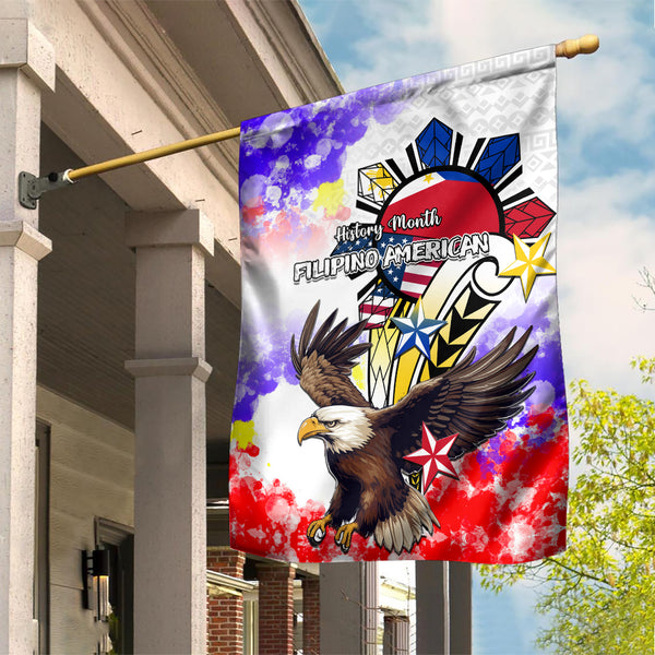 Filipino American History Month Garden Flag The Eight-Rayed Sun Flags ...