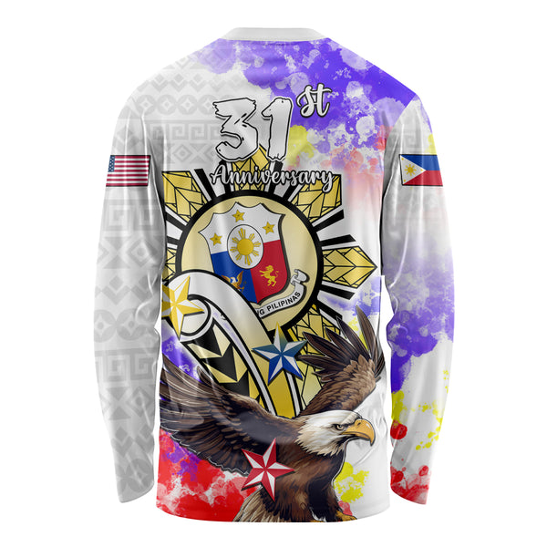Filipino American History Month Long Sleeve Shirt The Eight-Rayed Sun ...