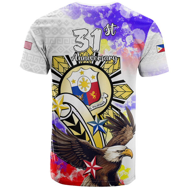 Filipino American History Month T Shirt The Eight-Rayed Sun Flags With ...