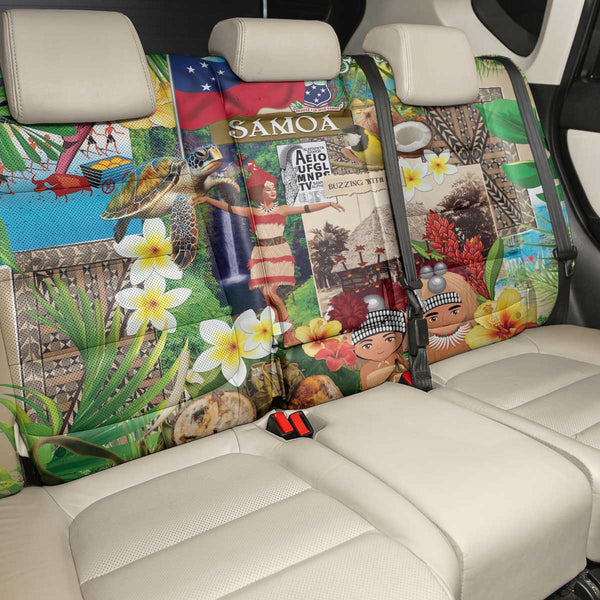 Samoa Culture Back Car Seat Cover Embracing The Spirit Lt05
