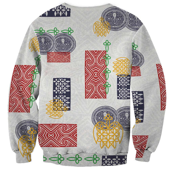 Vintage Lapita Sweatshirt Iconic Double Face Pattern LT05