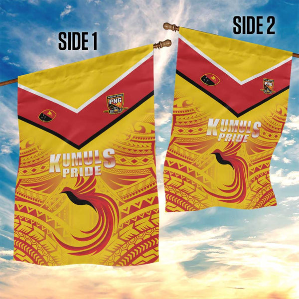 Papua New Guinea Rugby Garden Flag Kumul Pride Go Champions LT05