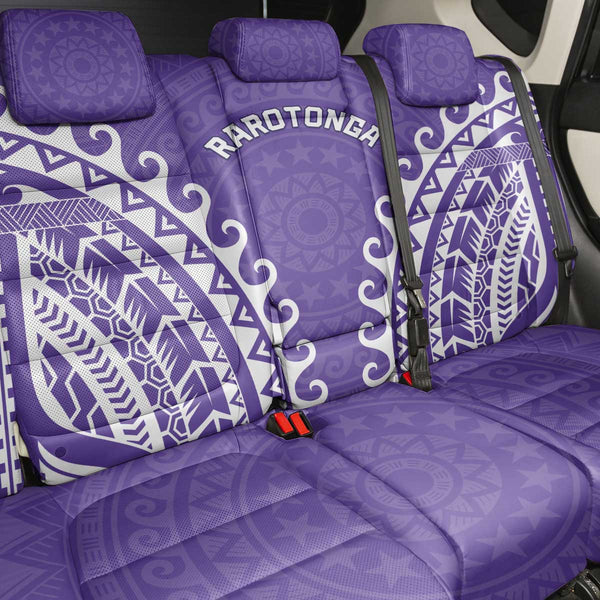 Cook Islands Rarotonga Back Car Seat Cover Polynesian Tribal Tattoo LT05
