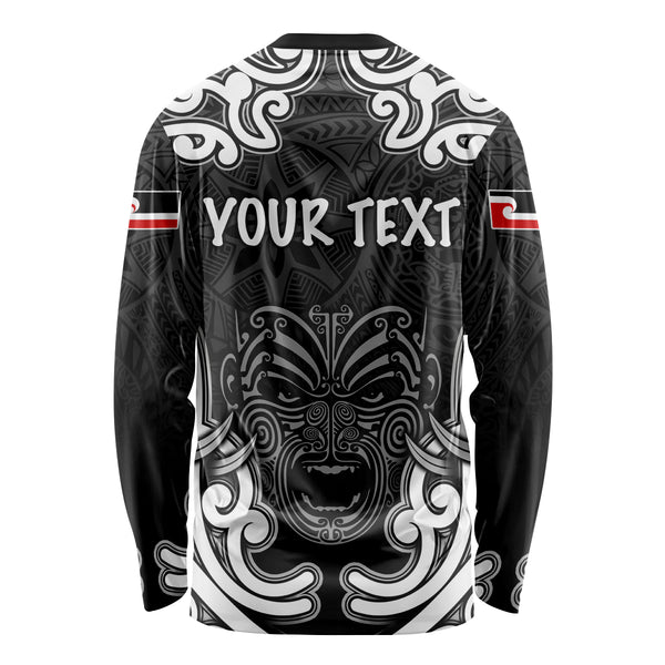 Personalised Aotearoa Long Sleeve Shirt Toitu Te Tiriti O Waitangi LT05