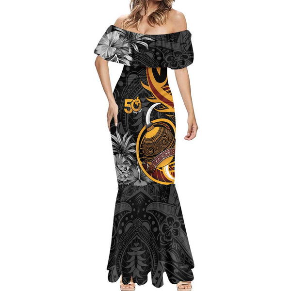 Personalised Papua New Guinea Mermaid Dress Happy 50th Independence ...