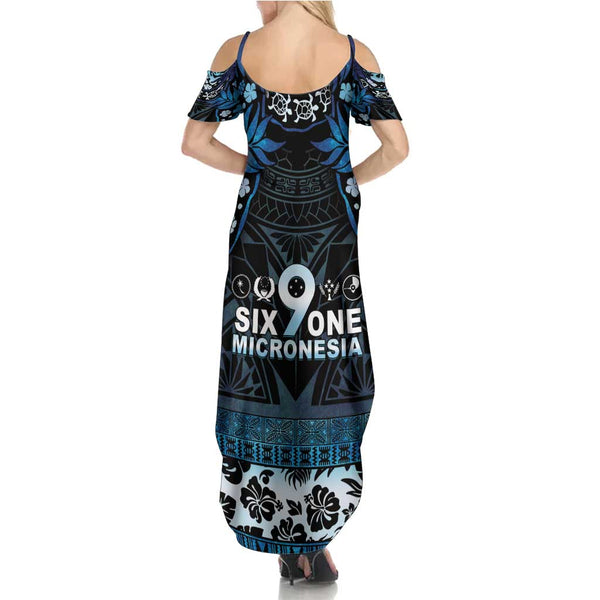 Micronesia FSM 691 Summer Maxi Dress Respect Culture LT05
