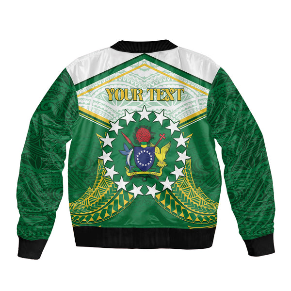 Personalised Cook Islands Ra o te Ui Ariki Bomber Jacket Polynesian ...