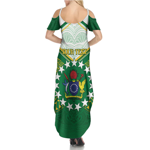 Personalised Cook Islands Ra o te Ui Ariki Summer Maxi Dress Polynesian ...