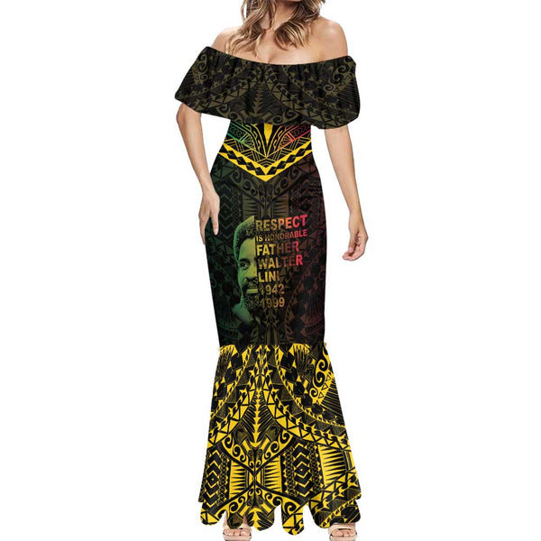 Happy Vanuatu Father Lini Day Mermaid Dress LT05