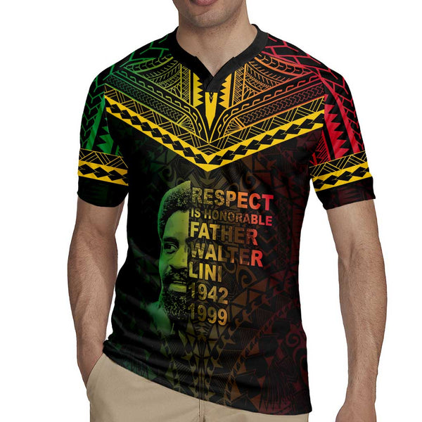Happy Vanuatu Father Lini Day Rugby Jersey LT05