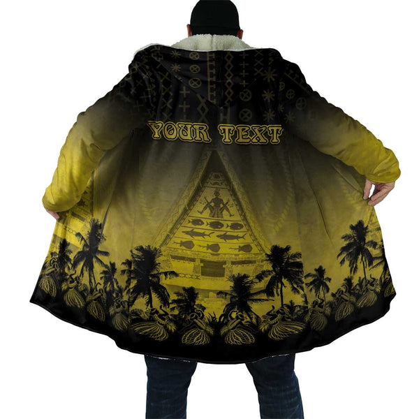 Personalised Palau Independence Day Cloak Palauan Tattoo Pattern LT05
