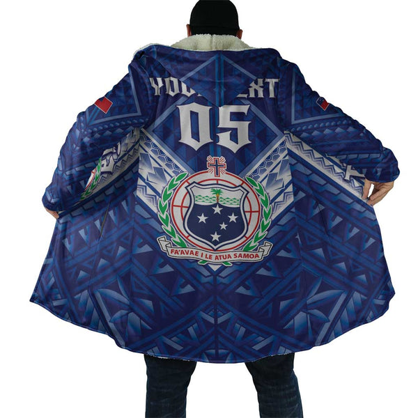 Toa Samoa Rugby Custom Cloak Samoan Pride With Tribal Pattern LT05