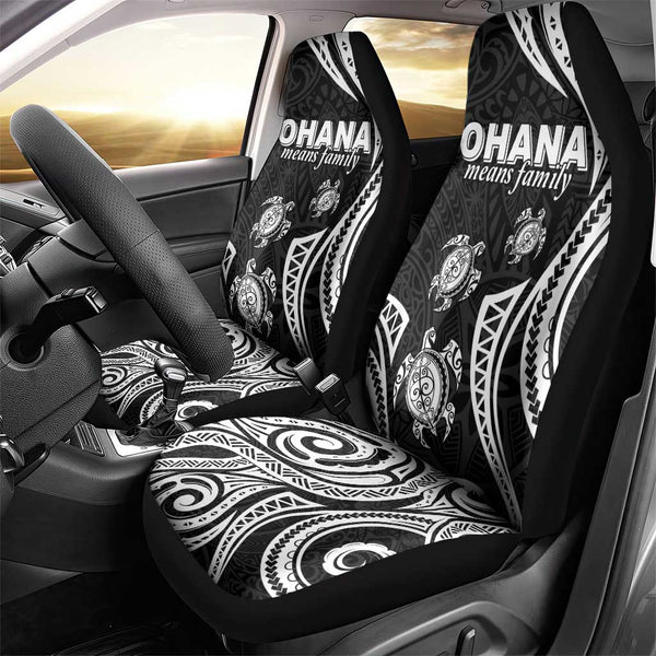 Hawaii Ohana Means Family Car Seat Cover Sea Turtle Polynesian Style LT05