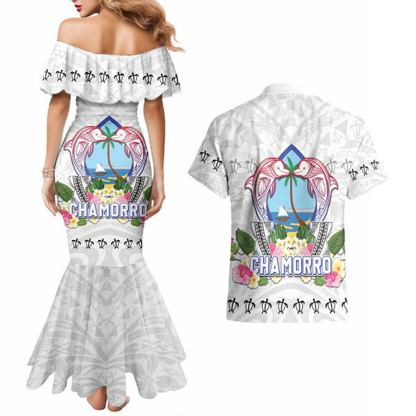Guam Chamorro Liberation Day Couples Matching Mermaid Dress and ...