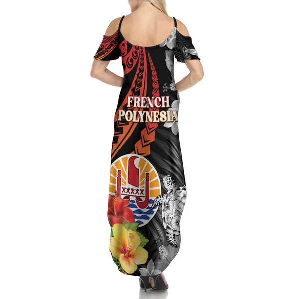 French Polynesia Bastille Day Summer Maxi Dress Tropical Turtle ...