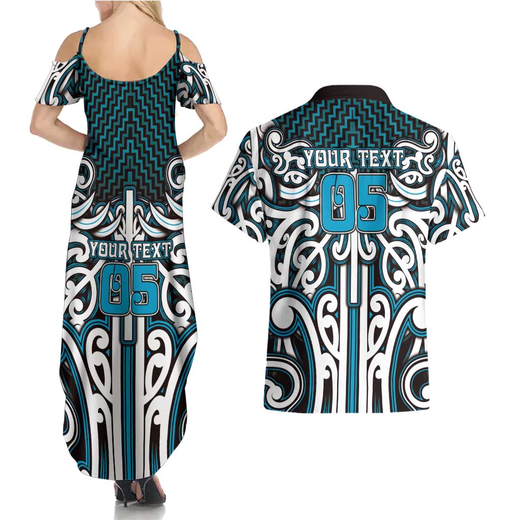 Custom Aotearoa Ngati Porou Couples Matching Summer Maxi Dress and ...
