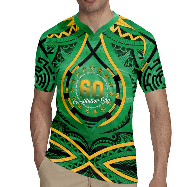 Cook Islands Constitution Day Rugby Jersey 60th Anniversary LT05