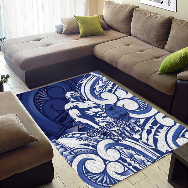 Guam Chief Kepuha Area Rug Chamorro Pride LT05