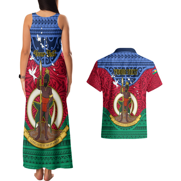 Personalized Vanuatu Shefa Province Couples Matching Tank Maxi Dress ...