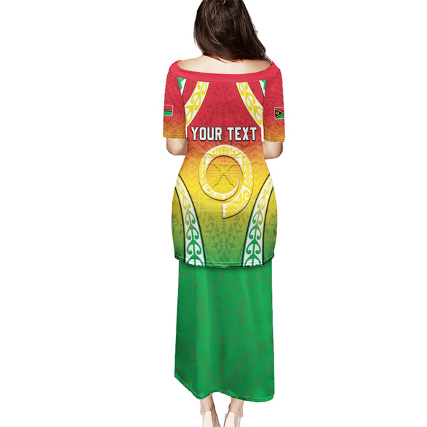 Personalised Vanuatu Puletasi Proud To Be A Ni-Van With Tribal Pattern LT05