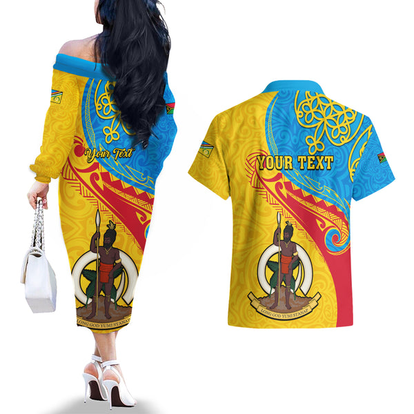 Personalized Torba Day Couples Matching Off The Shoulder Long Sleeve ...