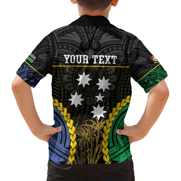 Personalised South Sea Islanders And Gilbert Islands Kid Hawaiian Shirt ...