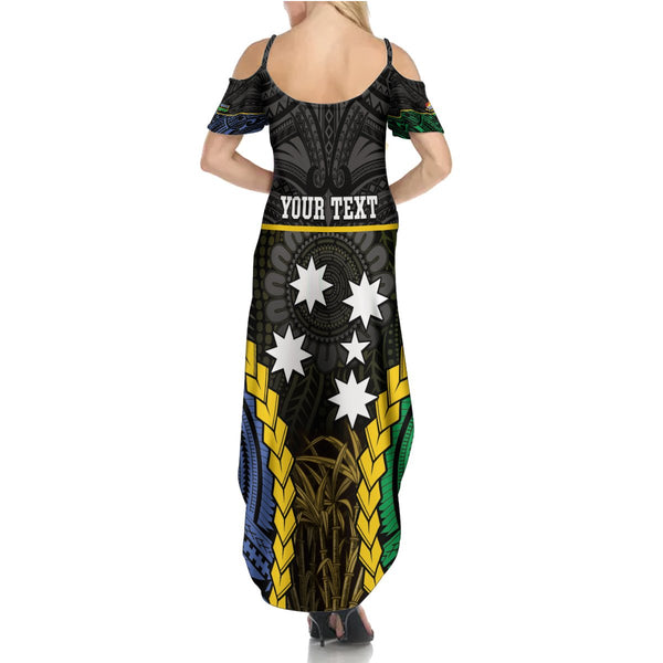Personalised South Sea Islanders And Gilbert Islands Summer Maxi Dress ...