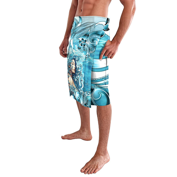 Hawaii Namaka Goddess Of The Sea Lavalava Polynesian Style LT05