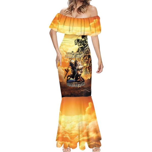 Hawaii Memorial Day Mermaid Dress Remember Their Sacrifice LT05