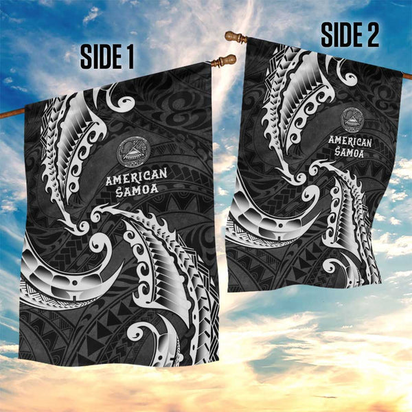 AAPI Heritage Month Garden Flag American Samoa Polynesian Tribal Wave LT05