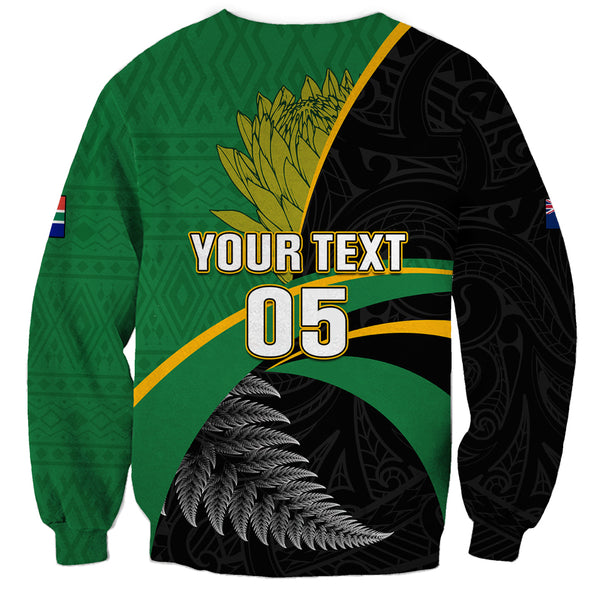 Custom New Zealand And South Africa Rugby Sweatshirt 2023 Springboks ...