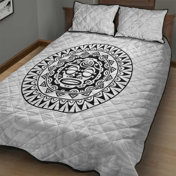 New Zealand Aotearoa Quilt Bed Set Maori Te Mata O Rongokako LT05