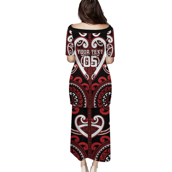 Custom Aotearoa Ngapuhi Puletasi Maori Tribal Pattern LT05