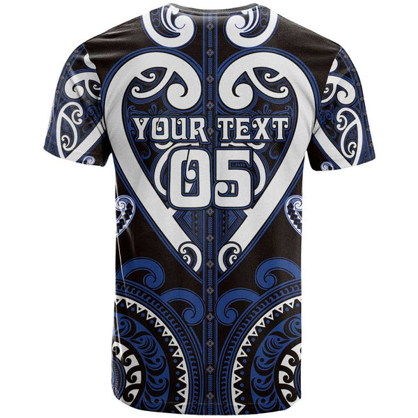 Custom Aotearoa Ngati Tuwharetoa T Shirt Maori Tribal Pattern LT05